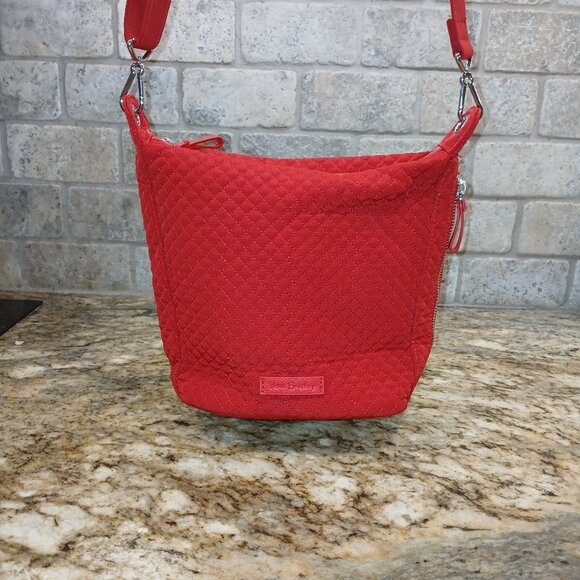 Vera Bradley | Bags | Vera Bradley Day Off Satchel In Rumba Red Quilted ...